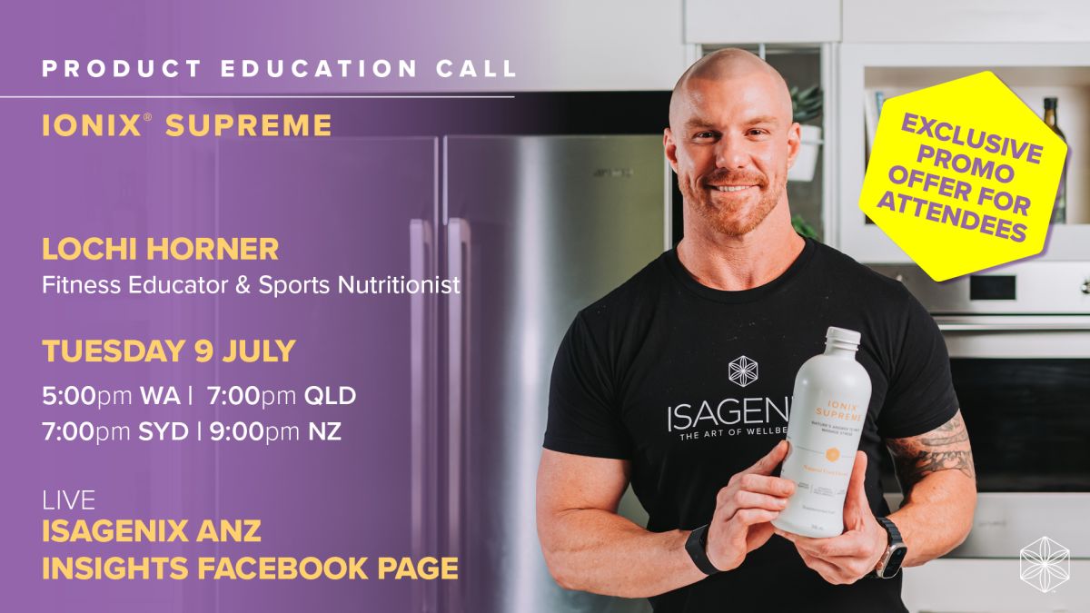 Product Education Home Page – ANZ Isagenix Business
